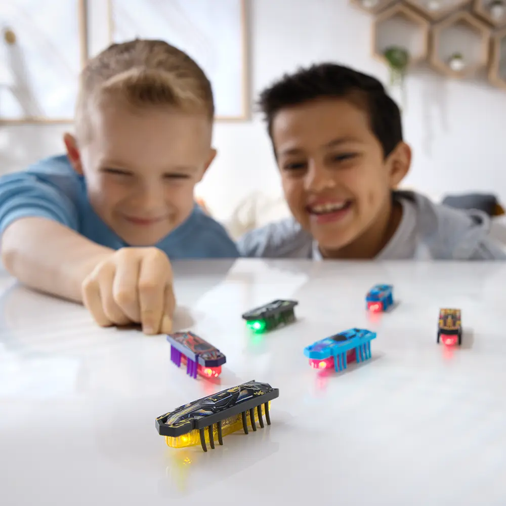 Mini Robots Nano Flash - Hex Bots - Juguetes Vulcanita