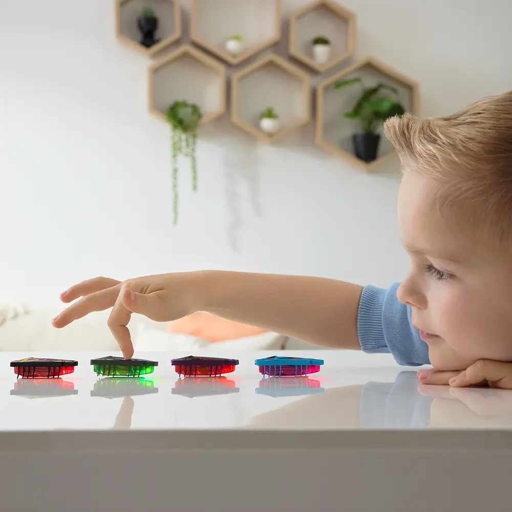 Mini Robots Nano Flash - Hex Bots - Juguetes Vulcanita