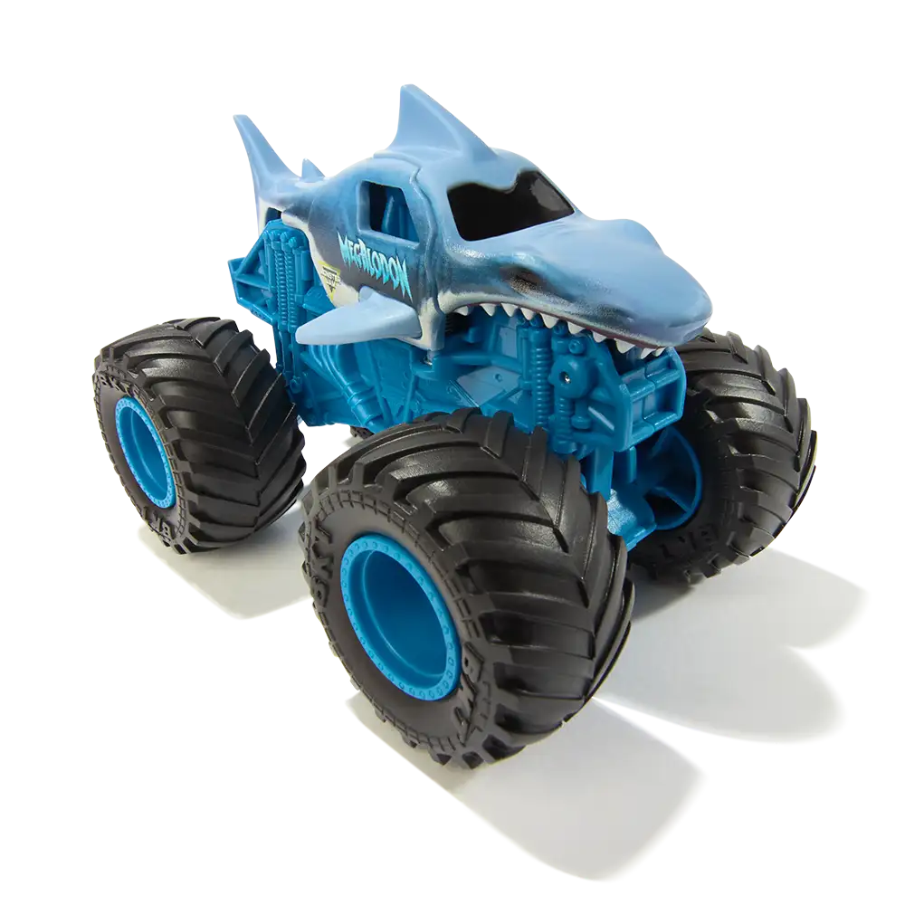 Juguete Vehículo Monster Jam Smash & Bash 1:64 Vulcanita