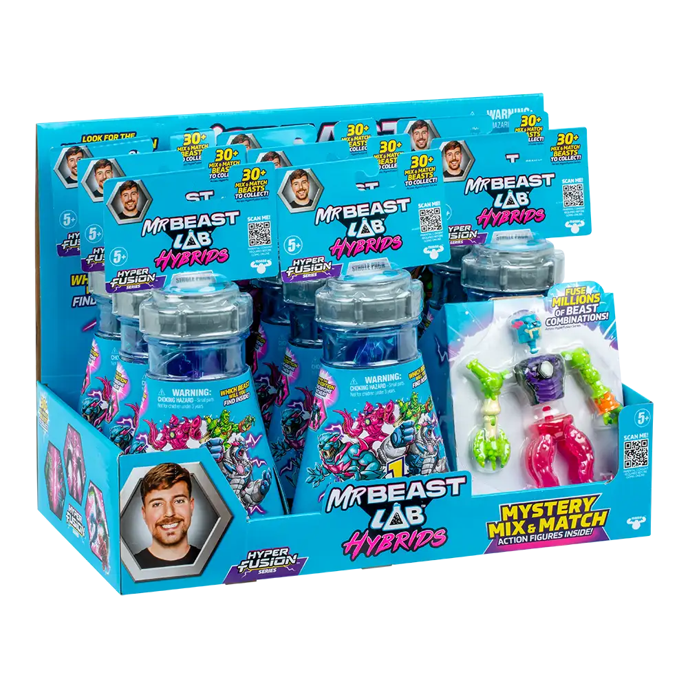 Mr Beast Lab | Playset Hybrids Mystery | Juguetes Vulcanita