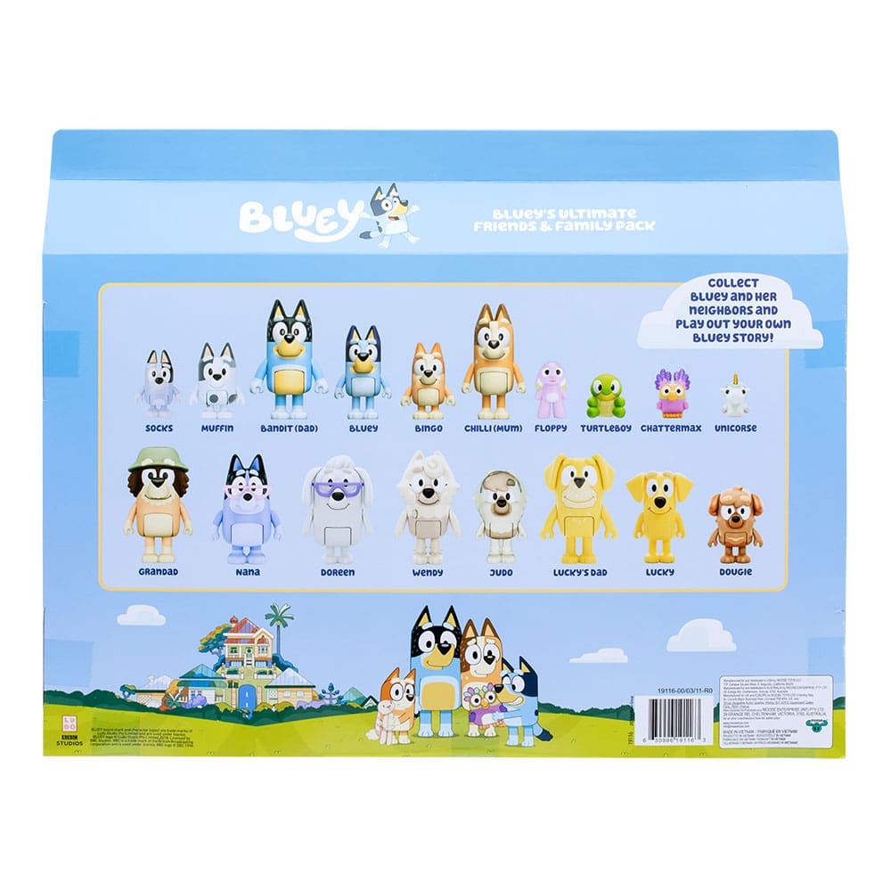 Bluey Pack Neighborhood Friends | SKU19116 - Juguetes Vulcanita