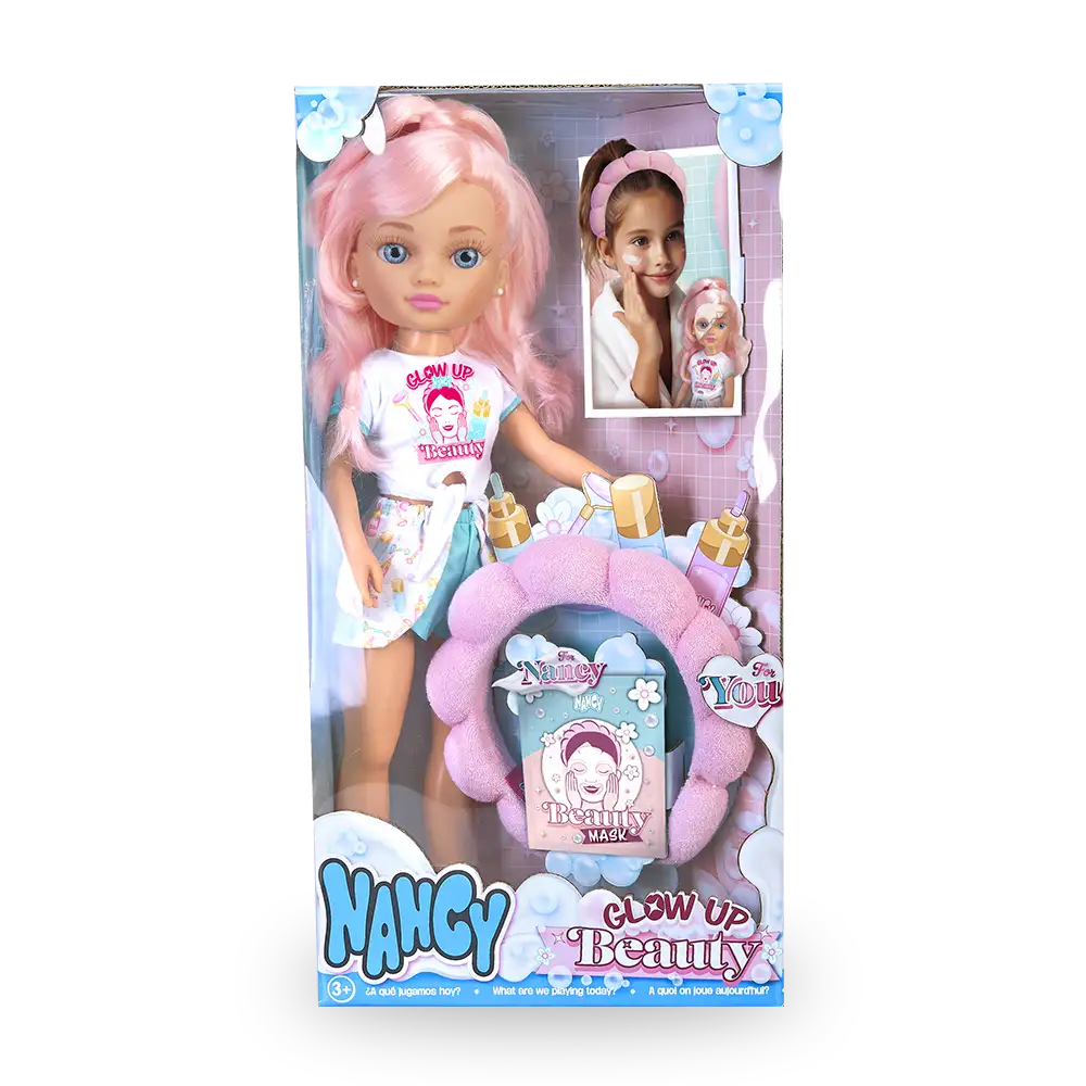 Nancy Muñeca Glow Up Beauty Pack | SKUNAC91000 - Juguetes Vulcanita