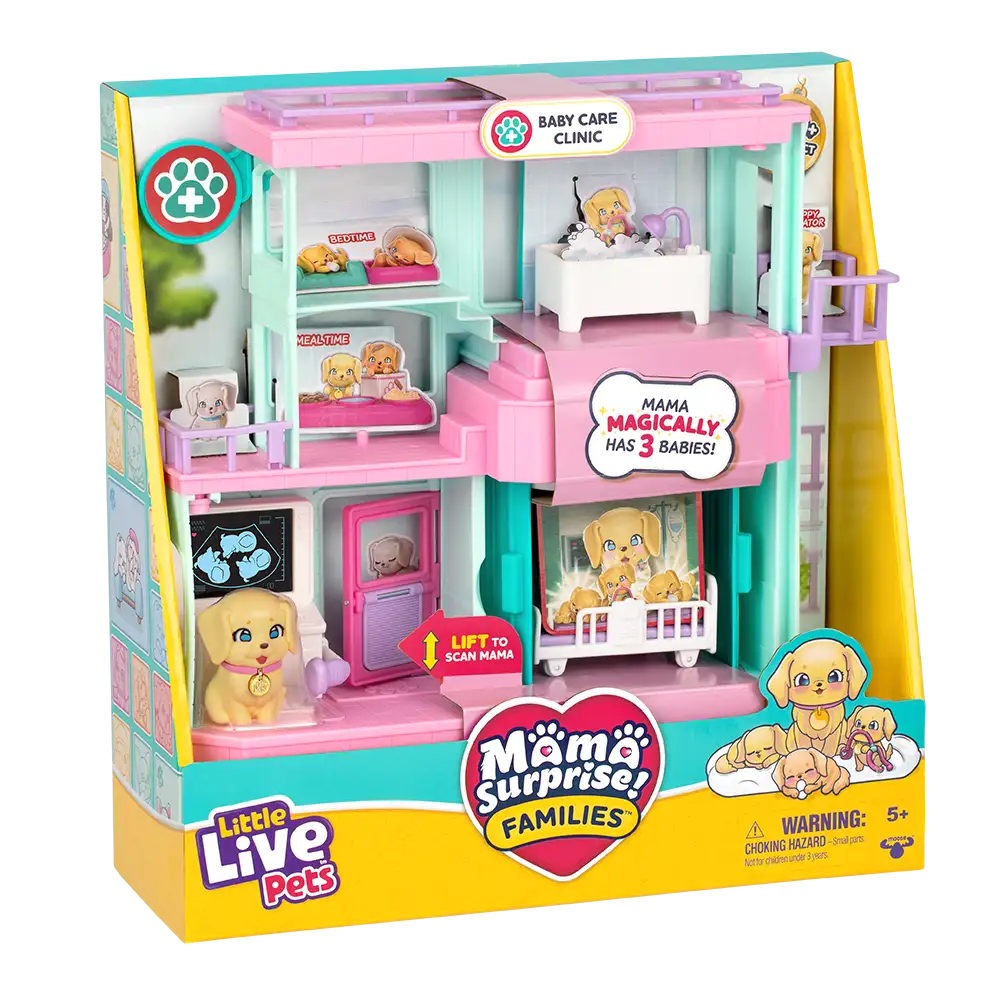 Little Live Pets Playset Baby Care Clinic - Juguetes Vulcanita